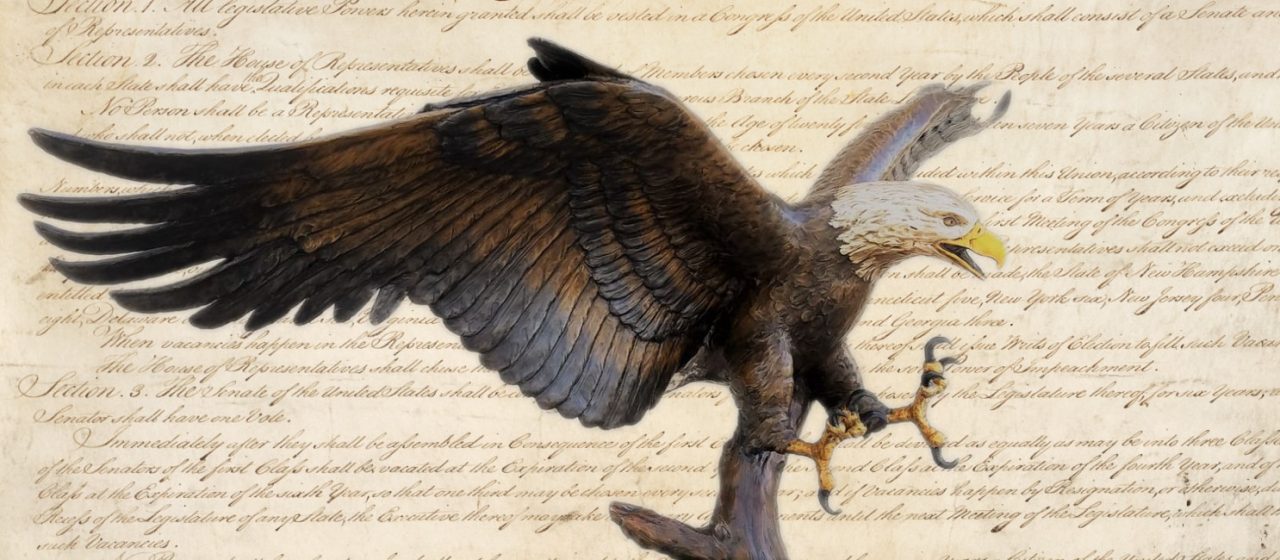 American Bald Eagle - Veterans Memorial Statues